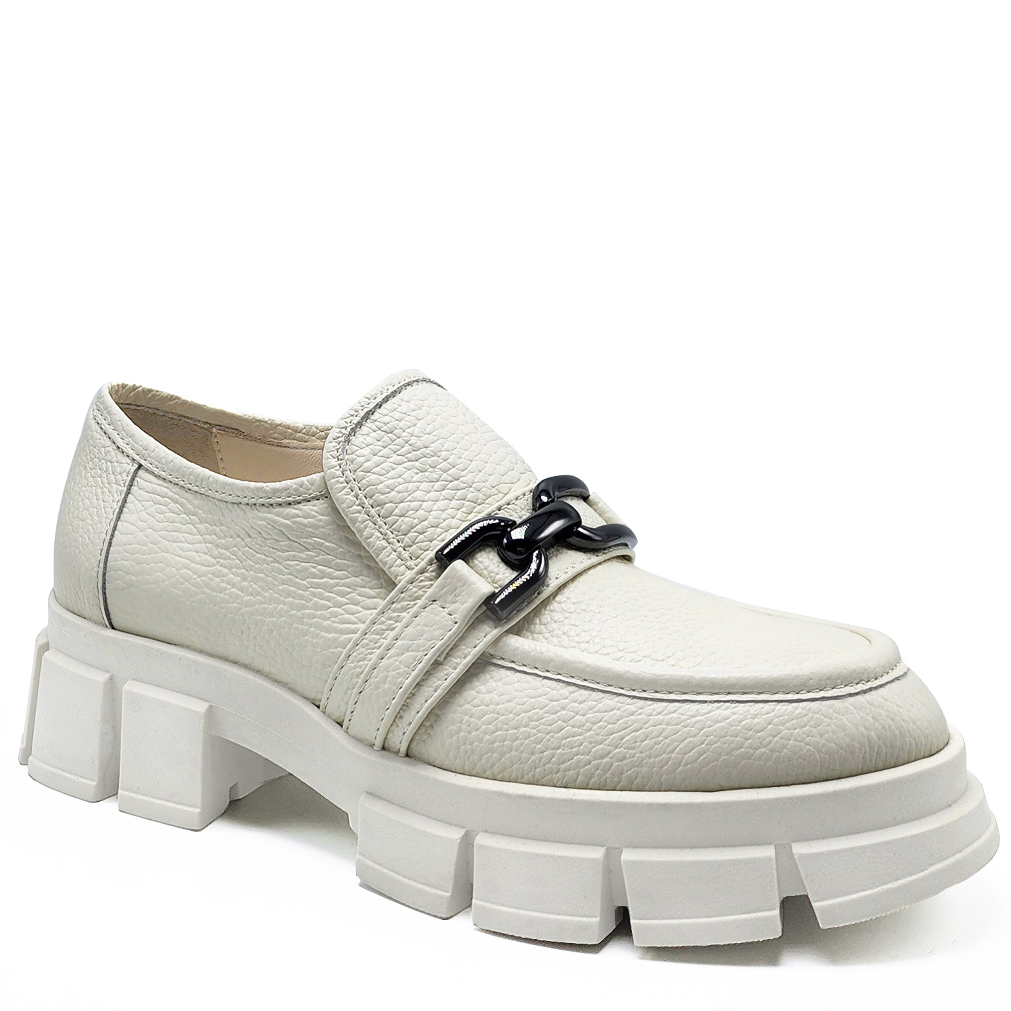 Women Comfortable Shootie - White Leather – Beautiisoles